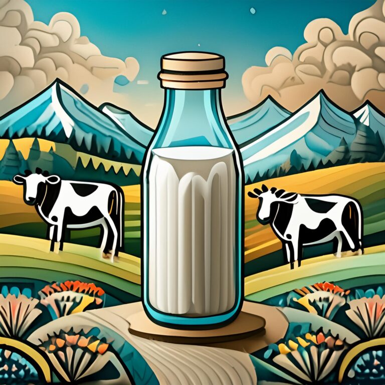 Volleman's Family Farm - Milk in glass bottles from a local Texan family